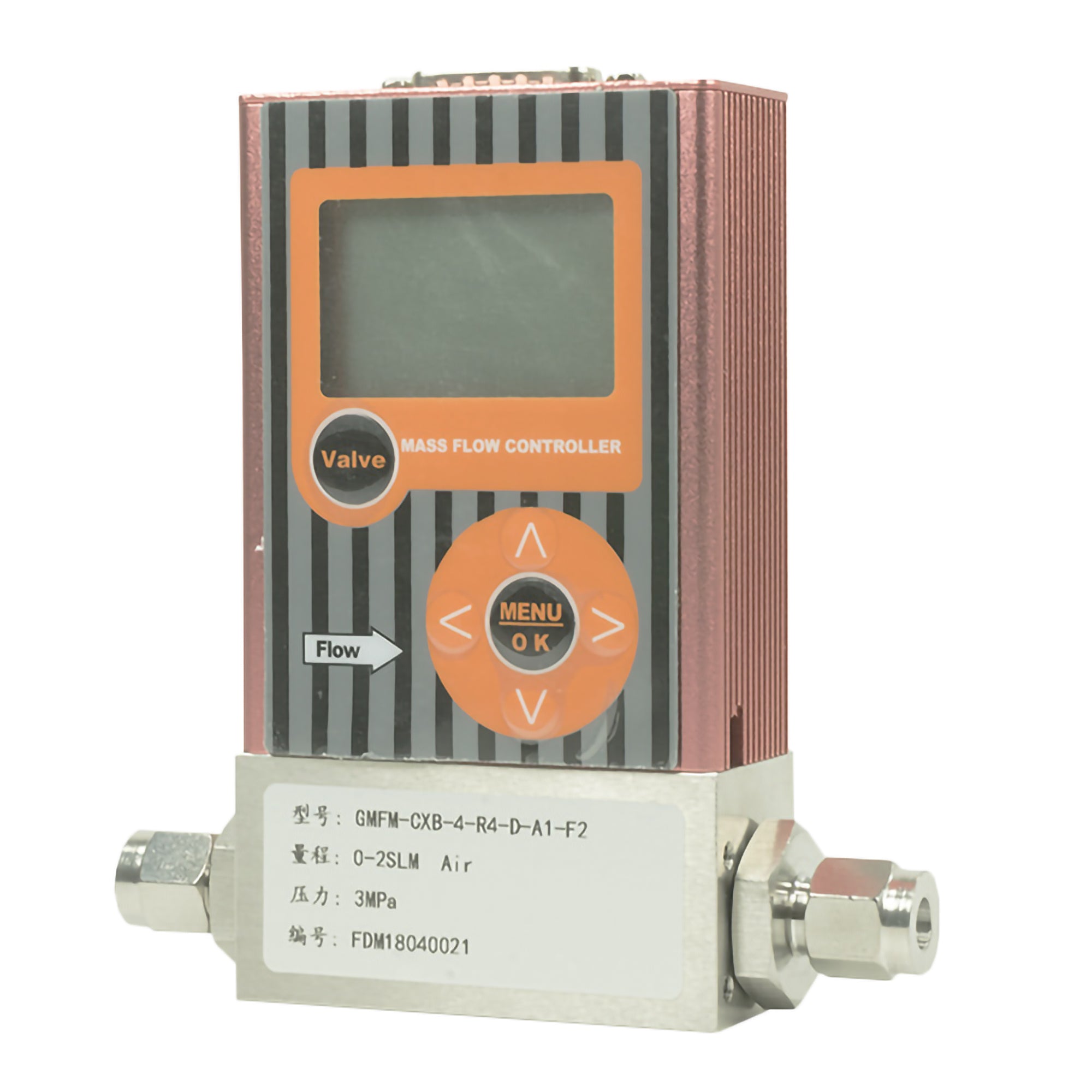 Gas Micro Flow Meter 24VDC SS316L Tiny Gas Mass Flowmeter Leak Testing ...
